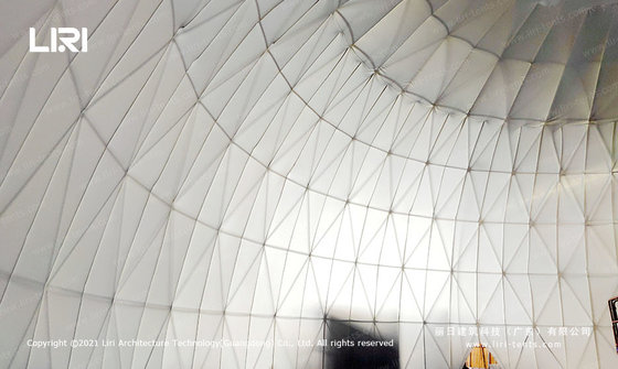 Outdoor Home  Aluminum Geodesic Dome Projection Screen, Projection Liner supplier