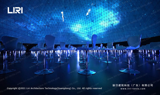 Outdoor Home  Aluminum Geodesic Dome Projection Screen, Projection Liner supplier