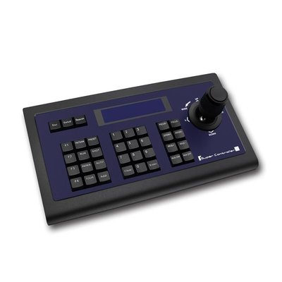 Audio Conference Camera Keyboard Controller With Blue LCD Display