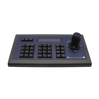 Audio Conference Camera Keyboard Controller With Blue LCD Display