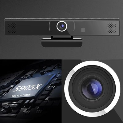All In One Integrated Conference Room Usb Camera , Plastic Usb Skype Camera