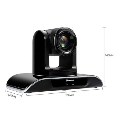 Durable 20x 1080p USB 2.0 PTZ Camera For Skype Online HDD / Flash Memory Media