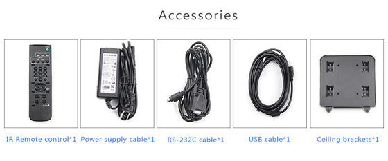 Telemedicine Equipment Medical Live Streaming PTZ Camera IR Remote Control