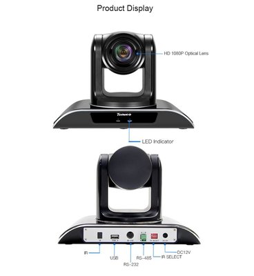 Teleconference Device USB 2.0 PTZ Camera plug and play TEVO-VHD3U
