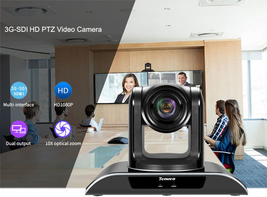 Multi Functional 10x Optical Zoom USB 2.0 PTZ Camera 1080P30/25fps