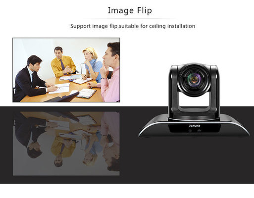 Smart High Definition 3x PTZ Wide Angle Conference Room Camera With Voting Function