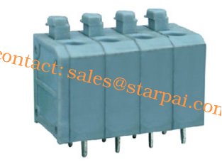 China Screwless Terminal | Pitch: 3.81mm,5.00mm,7.50mm,7.62mm | Part No.604-2-3.81/5.00/7.50/7.62 supplier