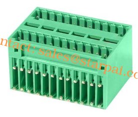 China Plug-Terminal Block Socket 2 row pin Pitch : 2.5 mm  / 0.098 in supplier