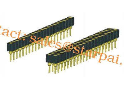 IC Socket Pin Header. Female Header pitch : 1.778 mm Part No. IC-1-1.778 supplier