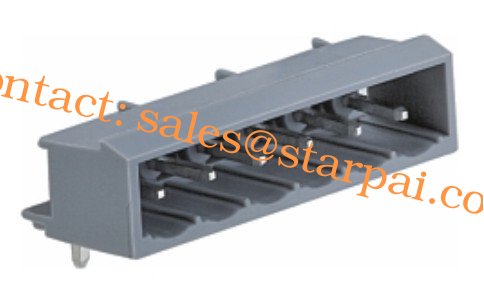 Male connectors with right angle solder pins Pitch: 5.0mm/0. 197 in supplier