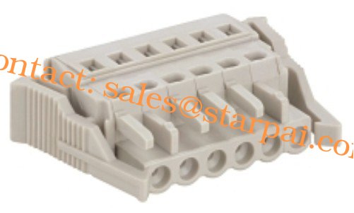 Spring-cage Clamp Terminal Female locking device Pitch: 5.00mm/0.197 in supplier