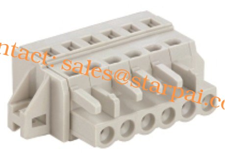 Spring-cage Clamp Terminal Female fixing flange Pitch: 7.50mm /0.295 in supplier