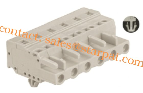 Spring-cage Clamp Terminal Female snap-in syle Pitch: 7.50mm /0.295 in supplier