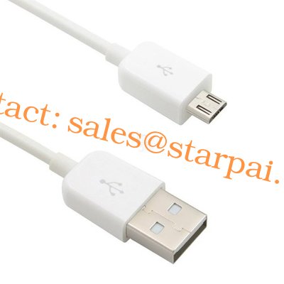 USB A/M TO Micro B/M Durable Nylon Braided cable jacket protects wire cores and resists kinks, with a 5000+ bend lifespa supplier