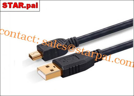 MINIU-5 T Type Terminal V3 Interface Original Data Cable,Black Fast Charging USB Cable supplier