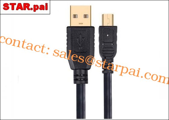 MINIU-5 T Type Terminal V3 Interface Original Data Cable,Black Fast Charging USB Cable supplier