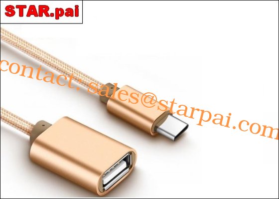 TC-15 USB To Type C Micro USB Data Transfer Cable , OTG Mobile Phone USB Cable supplier