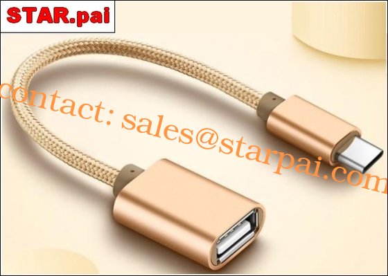 TC-15 USB To Type C Micro USB Data Transfer Cable , OTG Mobile Phone USB Cable supplier