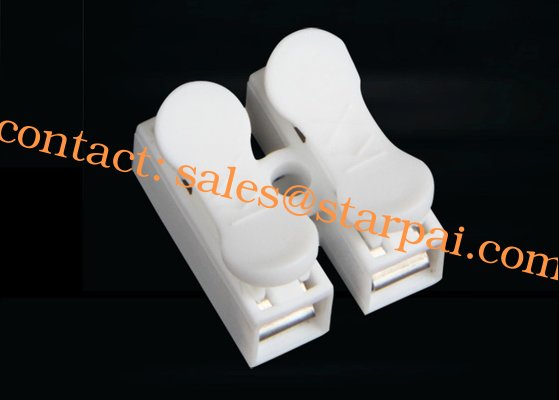 2 Pole Quick Wire Connector Terminal Block Spring Connector LED Strip Lighting supplier