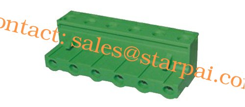 Plug-Terminal Block Head vertical connect wire Pitch:7.62mm / 0.3 in supplier