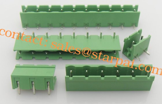 Plug-Terminal Block socket closed straight pin Pitch:7.62mm / 0.3 in supplier