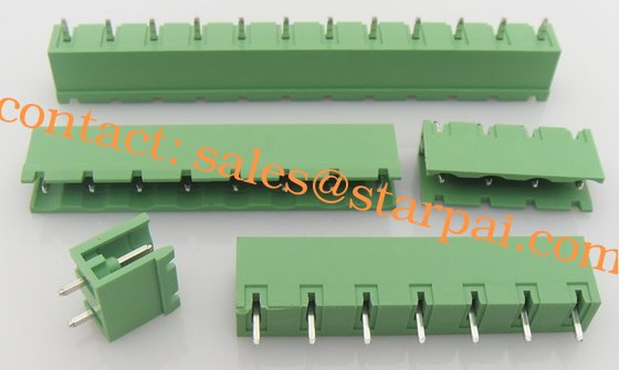 Plug-Terminal Block socket closed straight pin Pitch:7.62mm / 0.3 in supplier