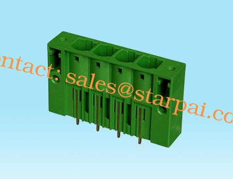 Plug-Terminal Block Socket straight pins Pitch :10.16 mm / 0.4 in supplier