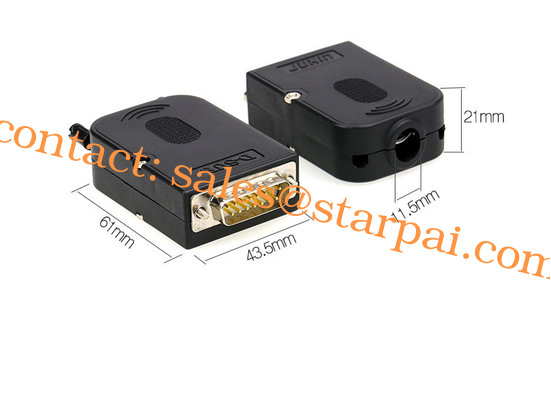 DB15-M2 Female 15Pin Plug Breakout To PCB Board Terminals Connectors  Male / Female terminal block adapter supplier
