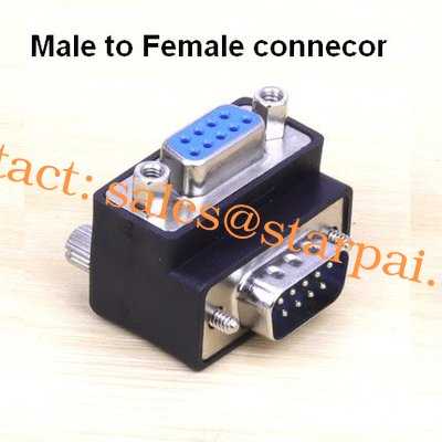 Adapter connector  male-female and female to male connector  for DB9 adapter supplier