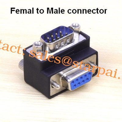 Adapter connector  male-female and female to male connector  for DB9 adapter supplier