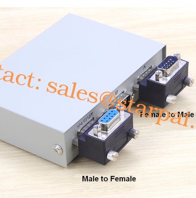 Adapter connector  male-female and female to male connector  for DB9 adapter supplier