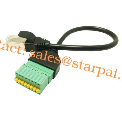 RJ45-8pins to Ethernet-LAN-Wired-Network-Adapter Cable pin space 2.5mm supplier