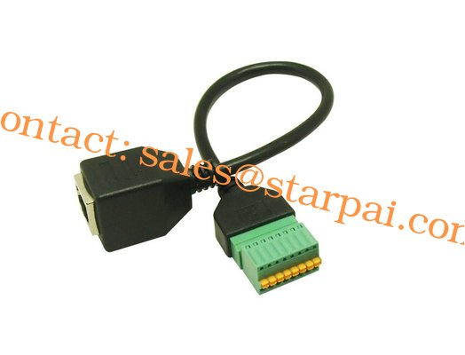 RJ45-8pins to Ethernet-LAN-Wired-Network-Adapter Cable pin space 2.5mm supplier
