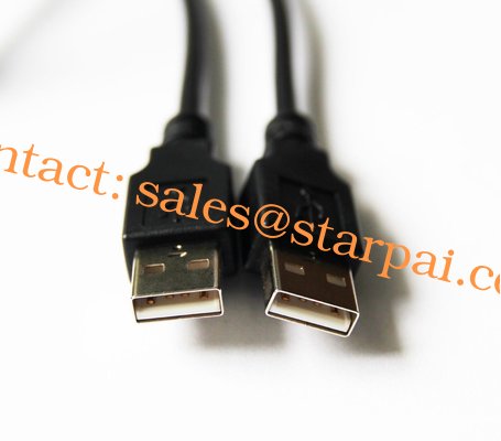 USB2-0-to-USB2-0-High-Speed-Type-A-Male-To-A-Male-Connector-1-5m-Cable  USB2-0-to-USB2-0-High-Speed-Type-A-Male-To-A-Ma supplier