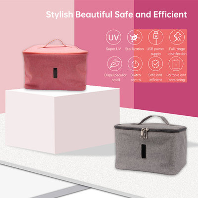 Portable UVC Light Sterilizing Disinfection Phone Clothes UV Sanitizer Bag