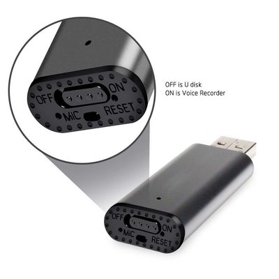 Mini USB Digital Voice Recorder HD Recording Audio Sound Activated Recorder