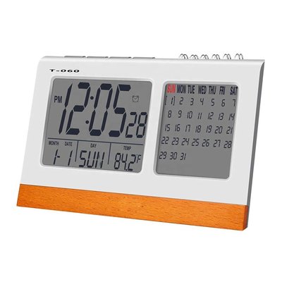 Wholesale Table Time Clock Large Screen Display Desktop Electronic Digital Desk Calendar