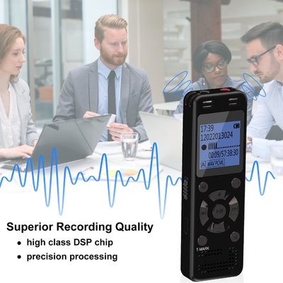 Aomago Factory Wholesale Portable Sound Recording 32GB Hidden Digital Voice Recorder