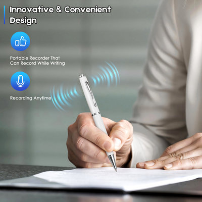 Aomago Voice Recording Pen 16GB 32GB VOR Rechargeable Flash Drive Voice HD Recorder