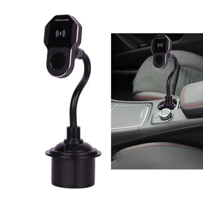 Aomago Classic Design Wireless Car Charger 15W Fast Mobile Charging with Stand Holder