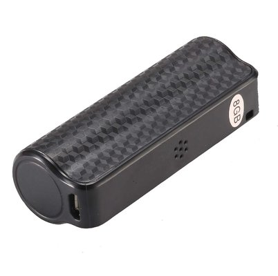 Mini Hidden Audio Voice Recorder 8GB Flash Drive Dictaphone for Lectures Long Time Standby