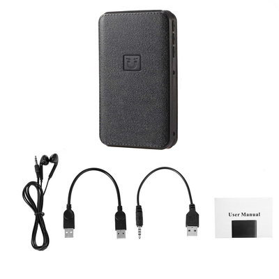 Aomago 2 in 1 Portable Charging Power Bank Voice Recorder with 2500mah Battery
