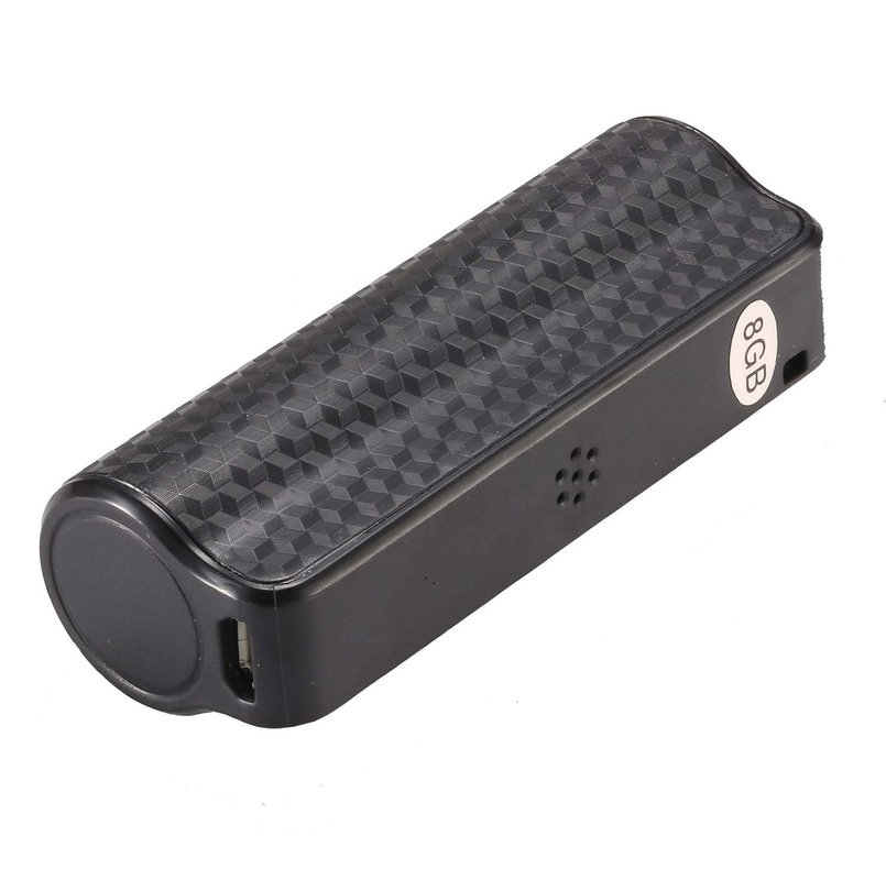 Mini Hidden Audio Voice Recorder 8GB Flash Drive Dictaphone for Lectures Long Time Standby