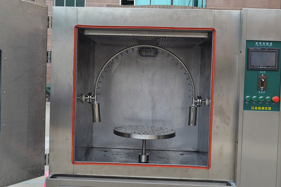 Rain Spray Environmental Test Chamber IEC60529 IPX3 / IPX4 , Auto Parts Waterproof Test Equipment