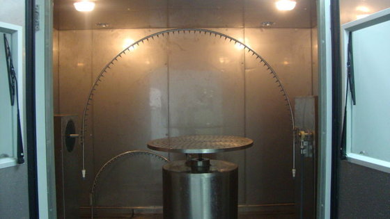 IPX3 / IPX4 Rain Test Chamber , 80 - 100Kpa Presure LED Light Testing Equipments