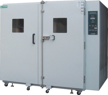 Double Door Vertical Industrial Oven , Stainless Steel Hot Air Circulation Oven OEM