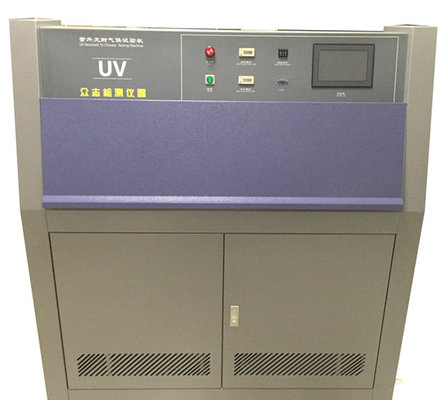 95%-100% R.H Programmable Touch Screen UV Lamp Tester For Plastic Testing