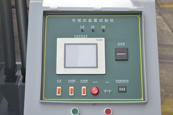 3.8 KW Corrosion Test Chamber , Durable Salt Fog Spray Tester With Test Curve Record