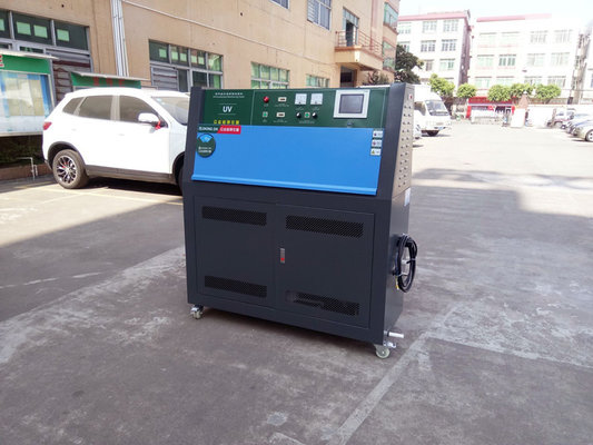 ASTM G154 Programmable Touch Screen UV Lamp Tester With PT-100 Sensor