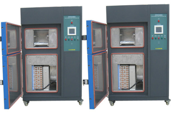 High Low Temperature Impact Test Chamber , Stainless Steel Plate For Rubber Materials